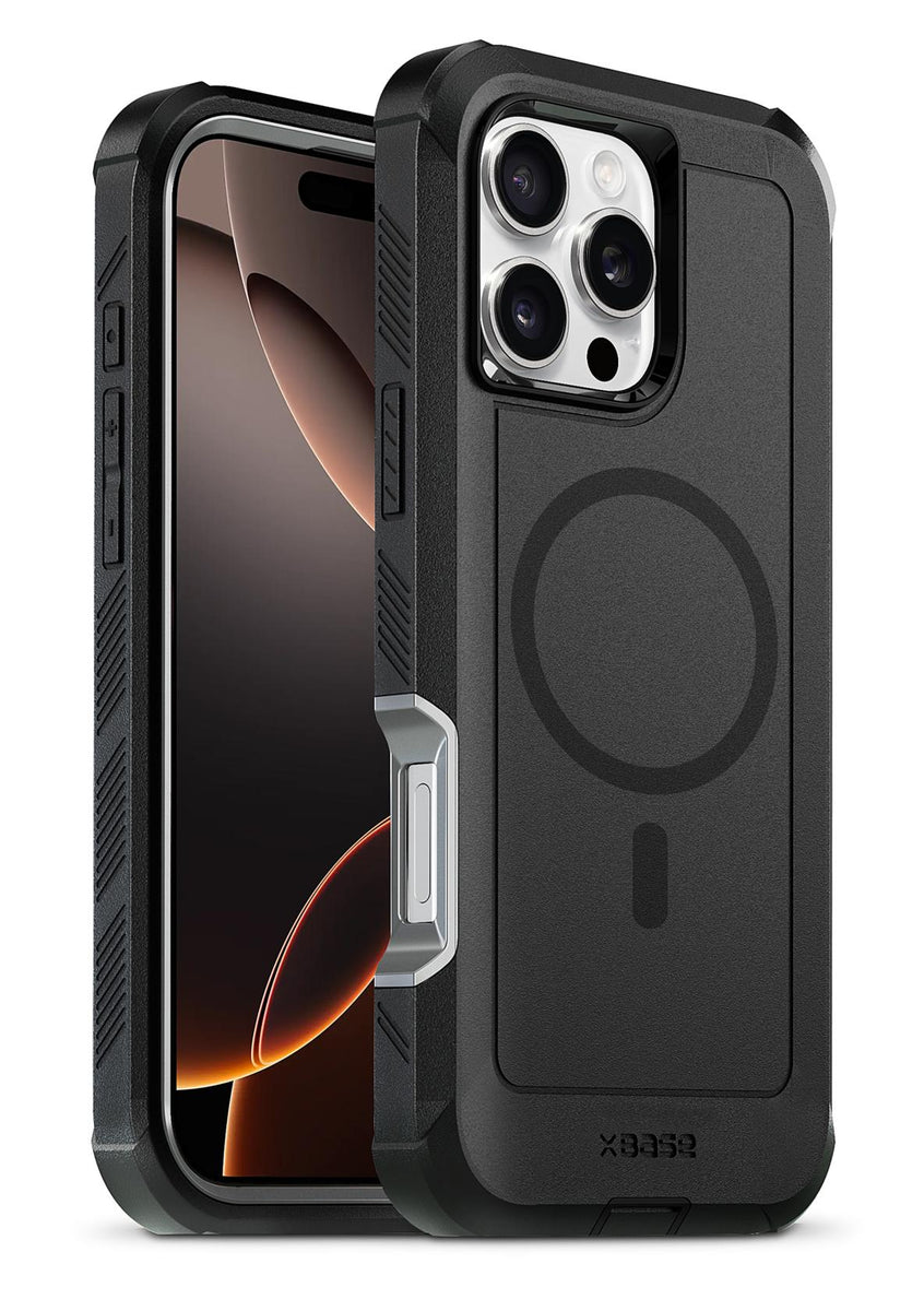 IPHONE 16 PRO MAX XBASE BOULDER MAGSAFE HEAVY-DUTY CO-MOLDED RUGGED CA ...