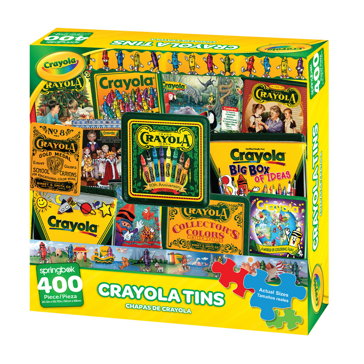 Springbok Crayola Tins 400 Piece Jigsaw Puzzle – Cole's Computers