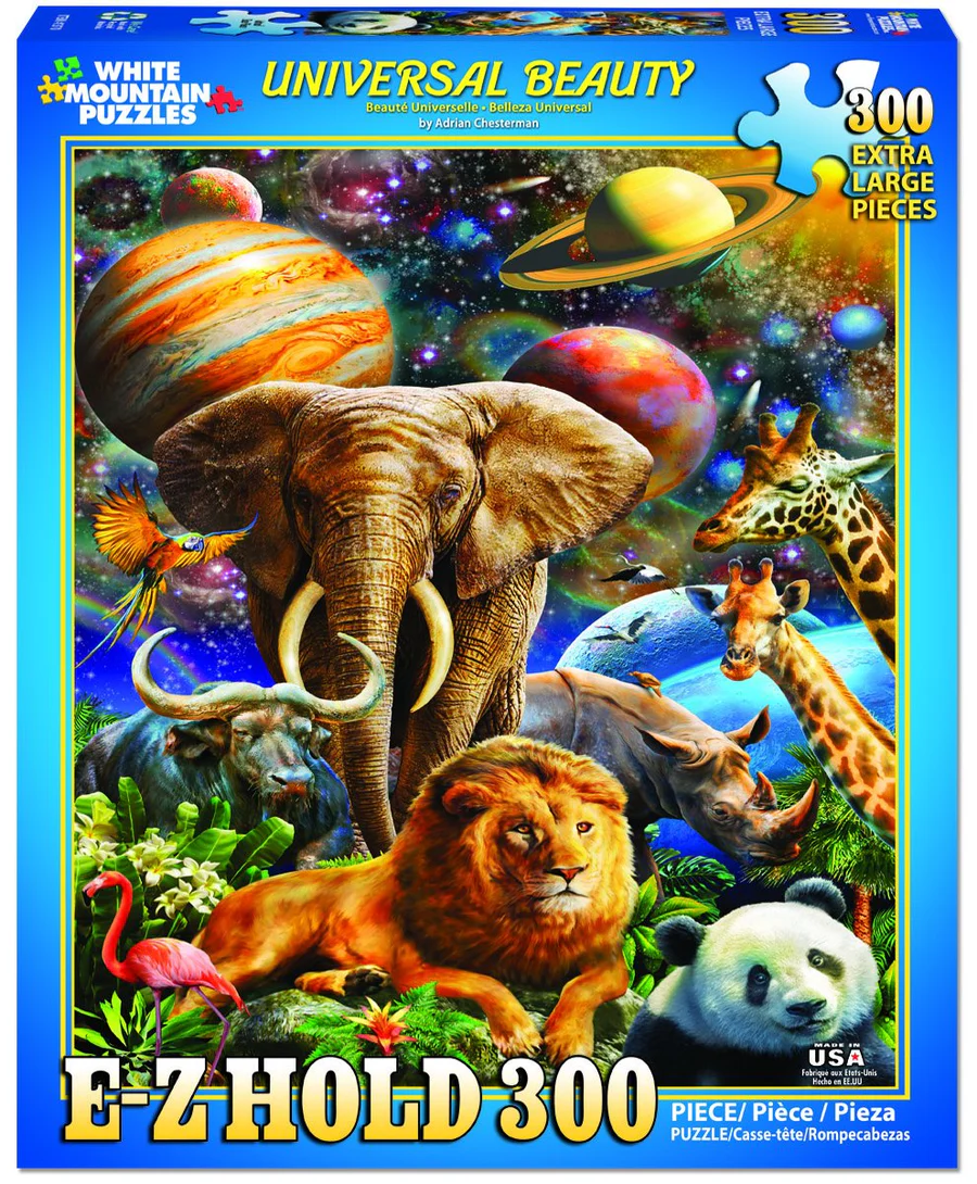 White Mountain Puzzles - Universal Beauty - 300 Piece Jigsaw Puzzle ...