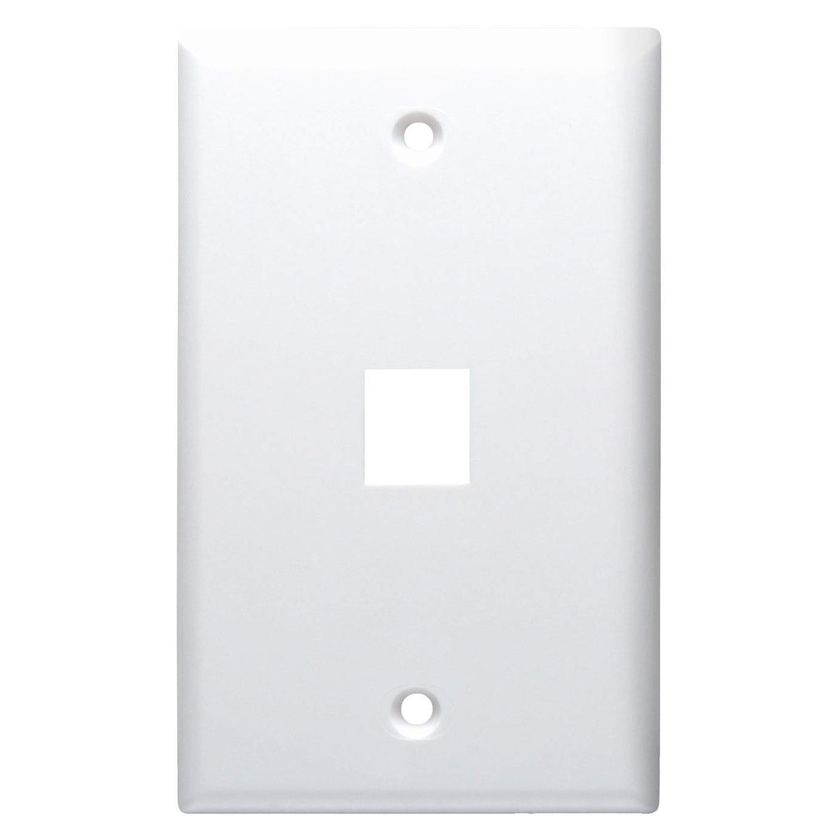 1 PORT STANDARD PLATE WHITE – Cole's Computers