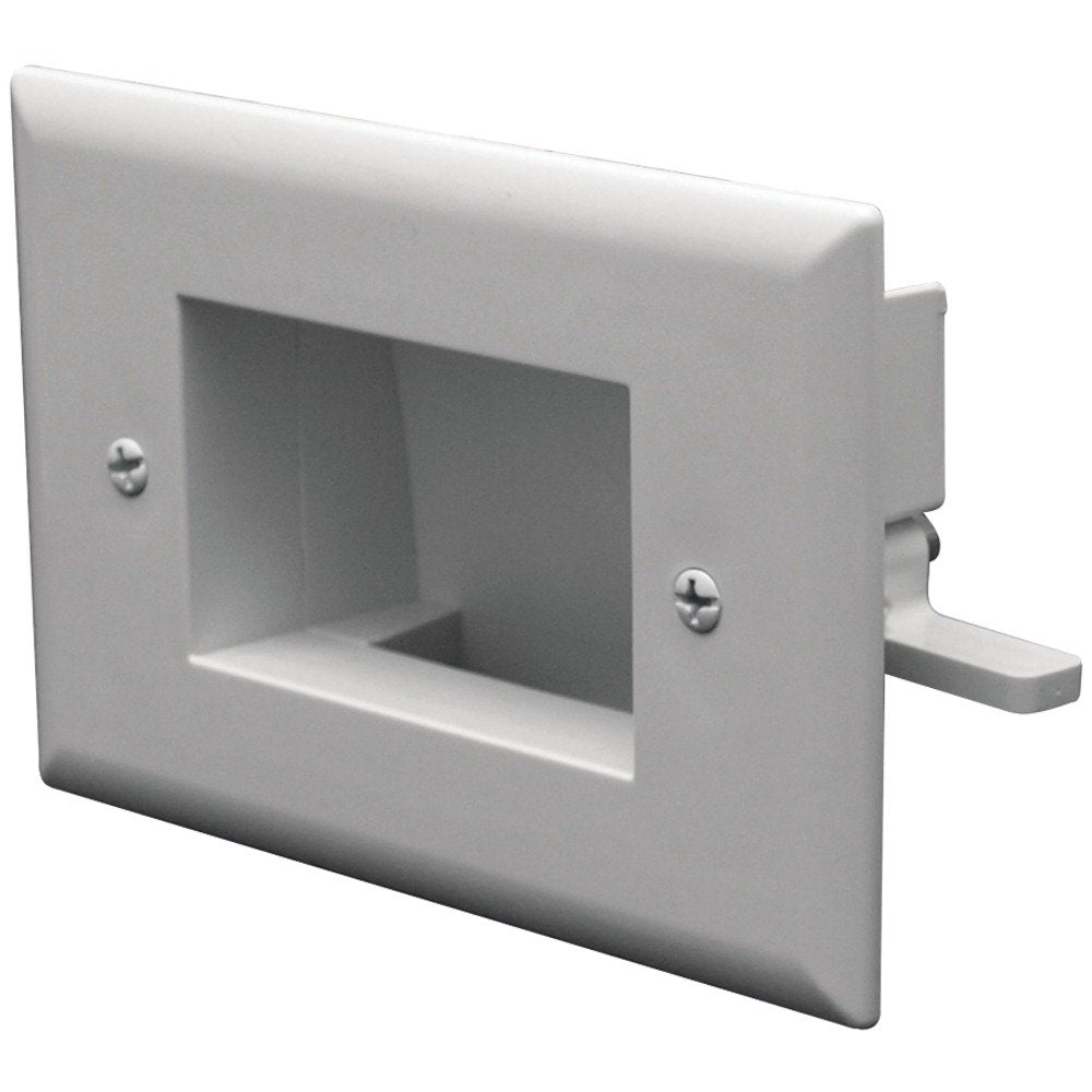 DATA COMM Electronics 45-0008-WH Easy Mount Recessed Low Voltage In Wa ...