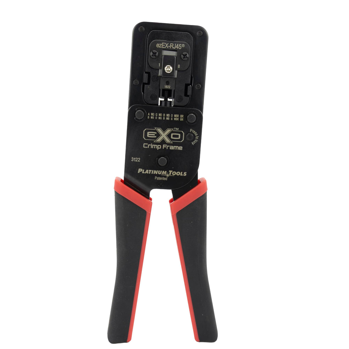 Platinum Tools 100061C EXO Crimp Frame with EXO-EX Die Set for ezEX-RJ ...