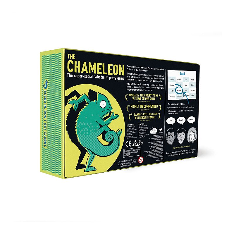 The Chameleon Board Game – Cole's Computers