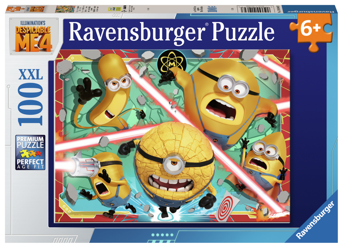 Ravensburger Despicable Me 4: Minions 100 Piece XXL Jigsaw Puzzle for ...
