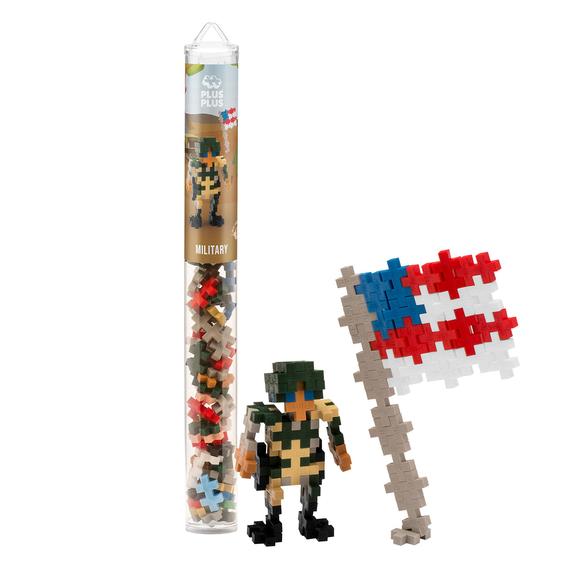 PLUS PLUS 3D Figure Building Block Set, Fun Stem Toys for Kids, 70 Int ...
