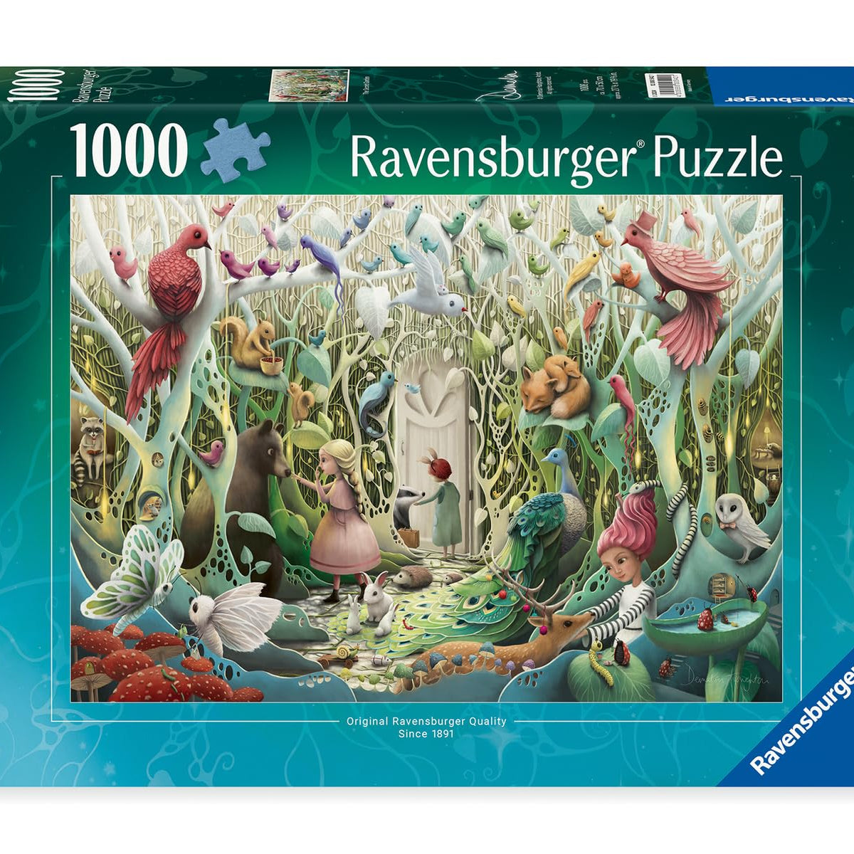 Ravensburger The Secret Garden 1000 Piece Jigsaw Puzzle for Adults - H ...