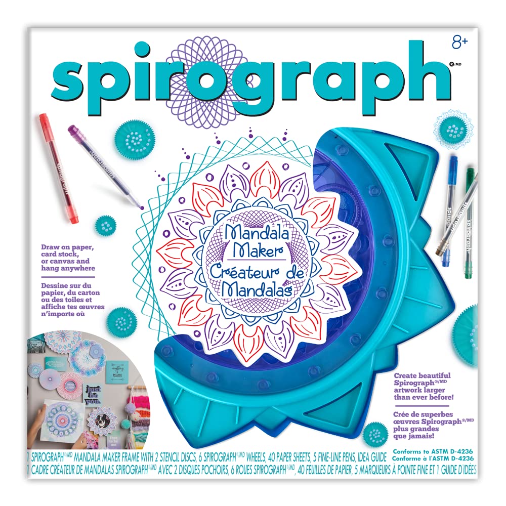 Spirograph Mandala Maker - The Easy Way to Make Countless Amazing Mand ...