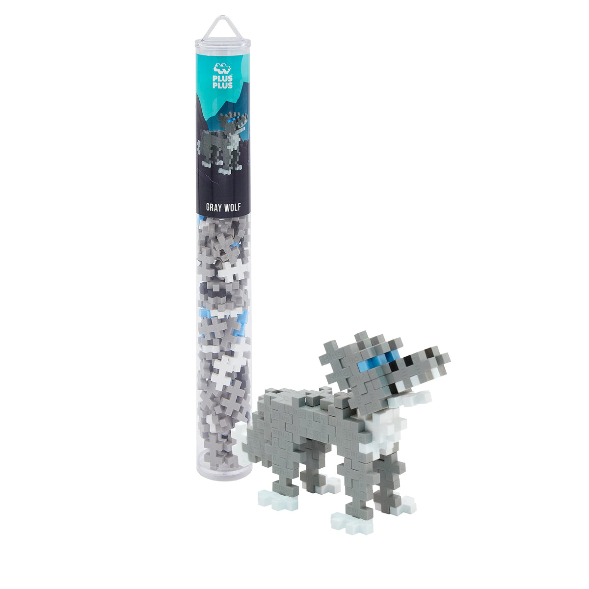 Plus Plus 3D Animal Figurine Building Block Set, 70 Mini Interlocking ...