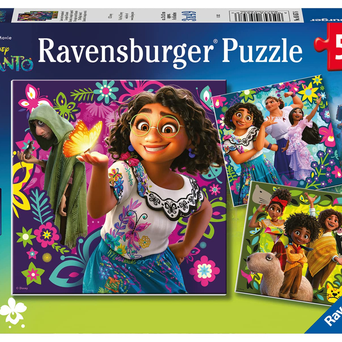 Ravensburger Disney Encanto 3x49 Piece Jigsaw Puzzle Set for Kids - Ev ...