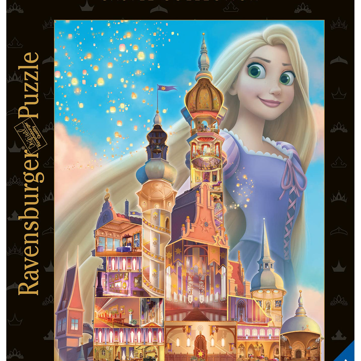 Ravensburger Disney Castle Collection - Rapunzel Themed 1000 Piece Jig ...