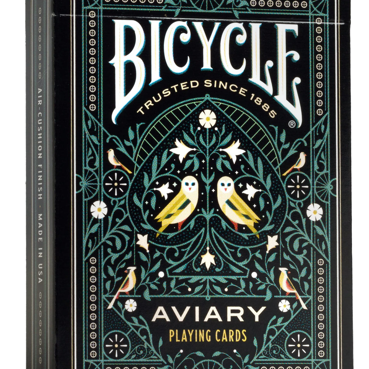 Bicycle Aviary Playing Cards, Teal – Cole's Computers