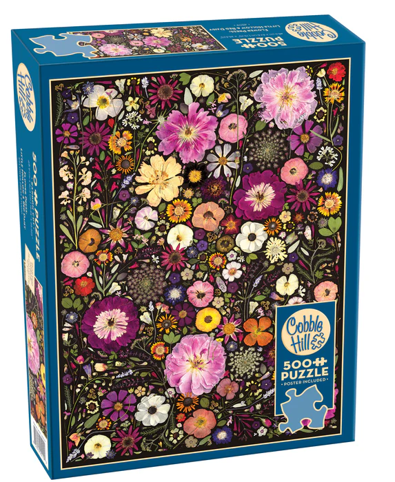 Cobble Hill Flower Press: Little Hollow & Red Daisy | 500 Piece – Cole ...