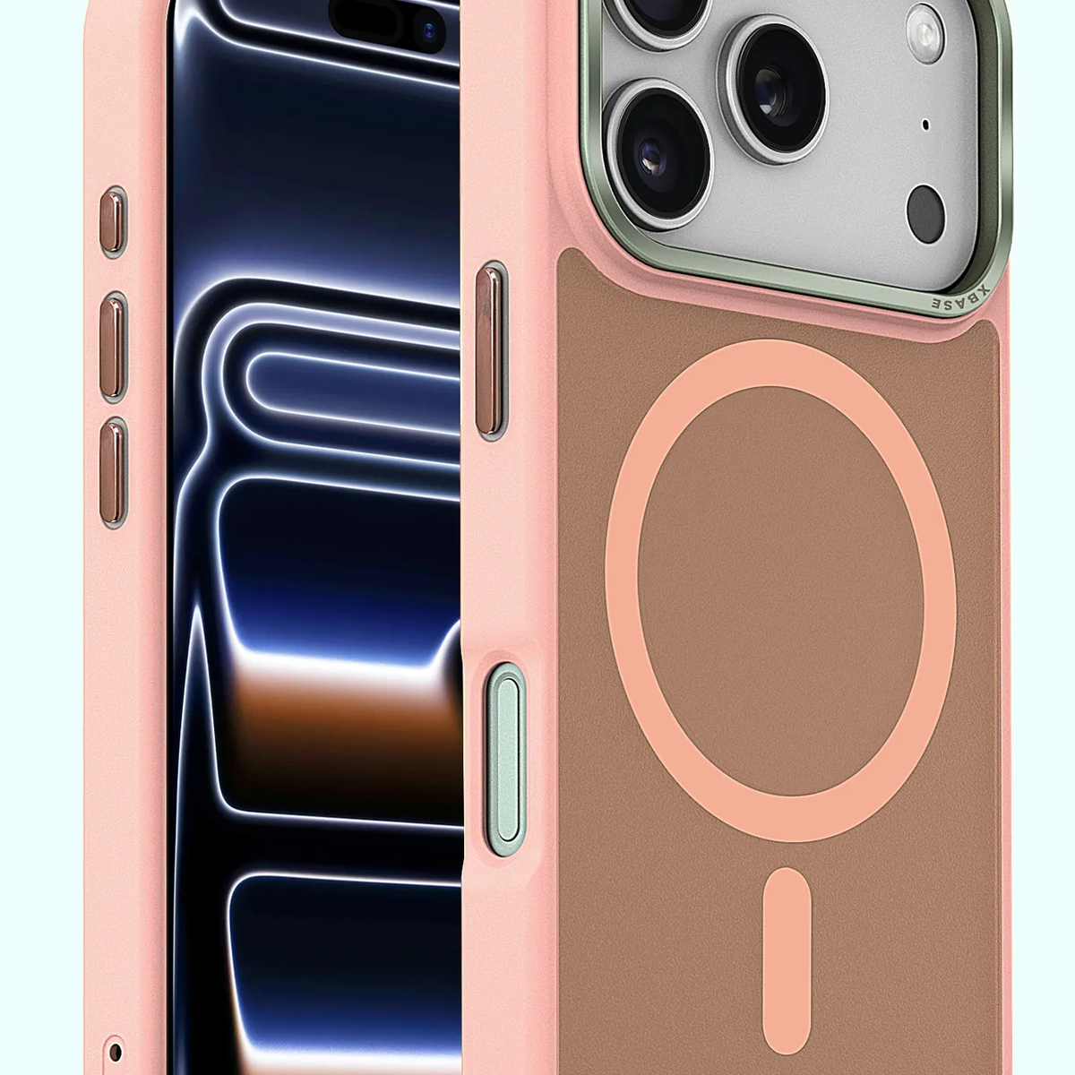 xBase iPhone 17 Pro - DuoHybrid MagSafe Compatible - Reinforced Protec ...