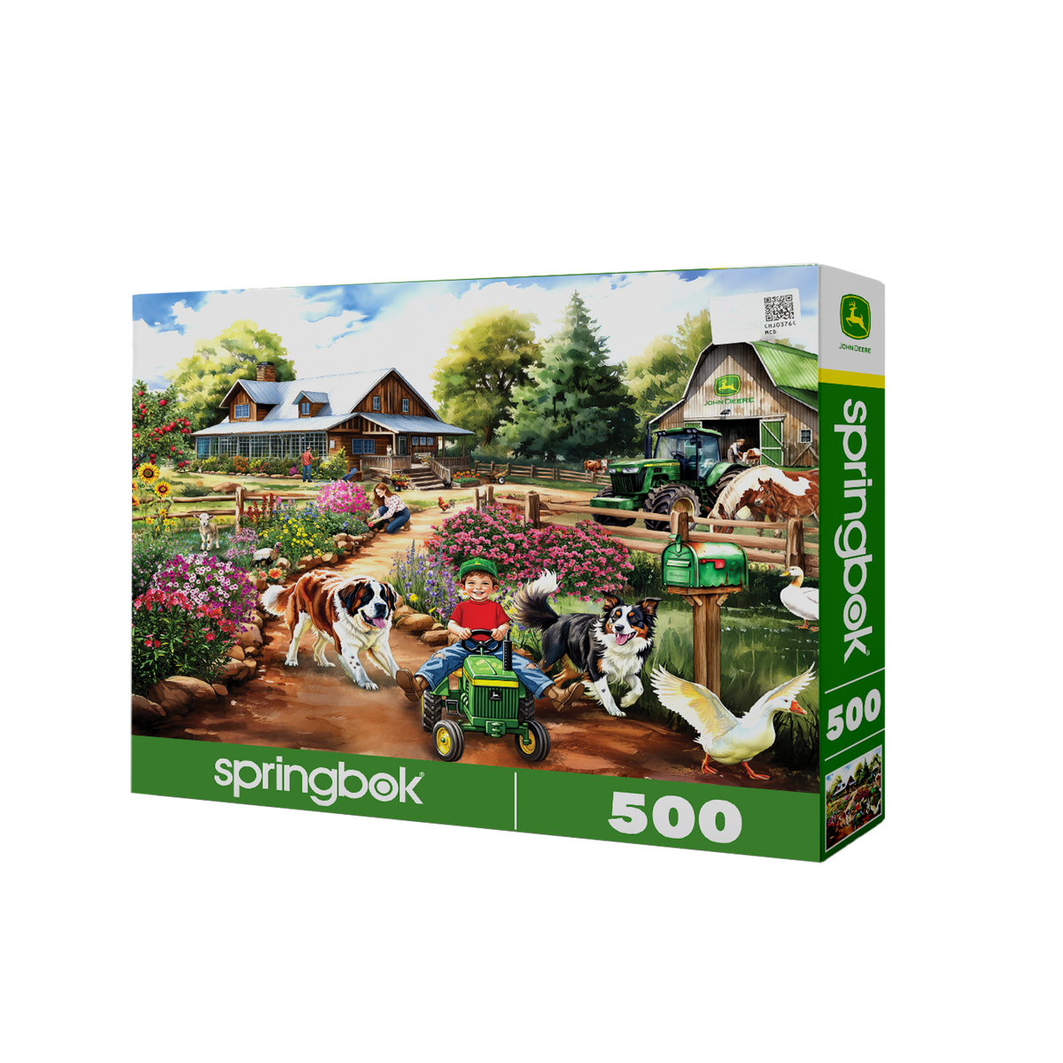 Springbok Life On The Farm 500 Piece Jigsaw Puzzle – Cole's Computers