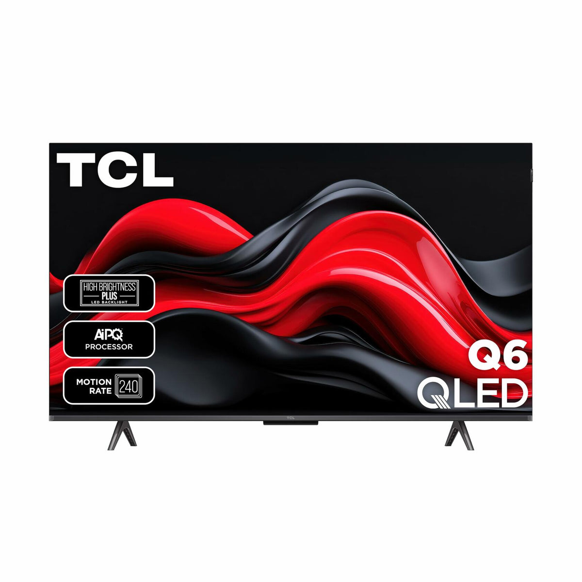 TCL 43-Inch Q65 QLED 4K UHD Smart TV with Google TV (43Q651G, 2024 Mod ...