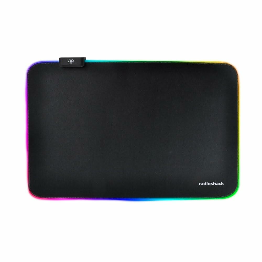 Radioshack LED gaming mouse pad with RS logo black 2607104 – Cole's ...